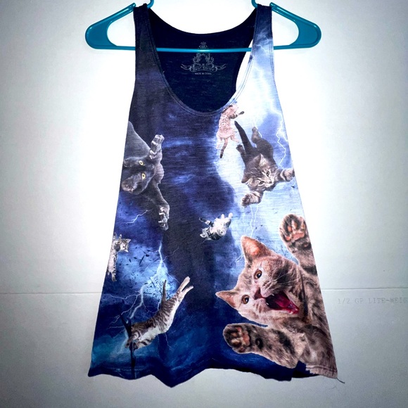 Tops | Cat Tank Top | Poshmark